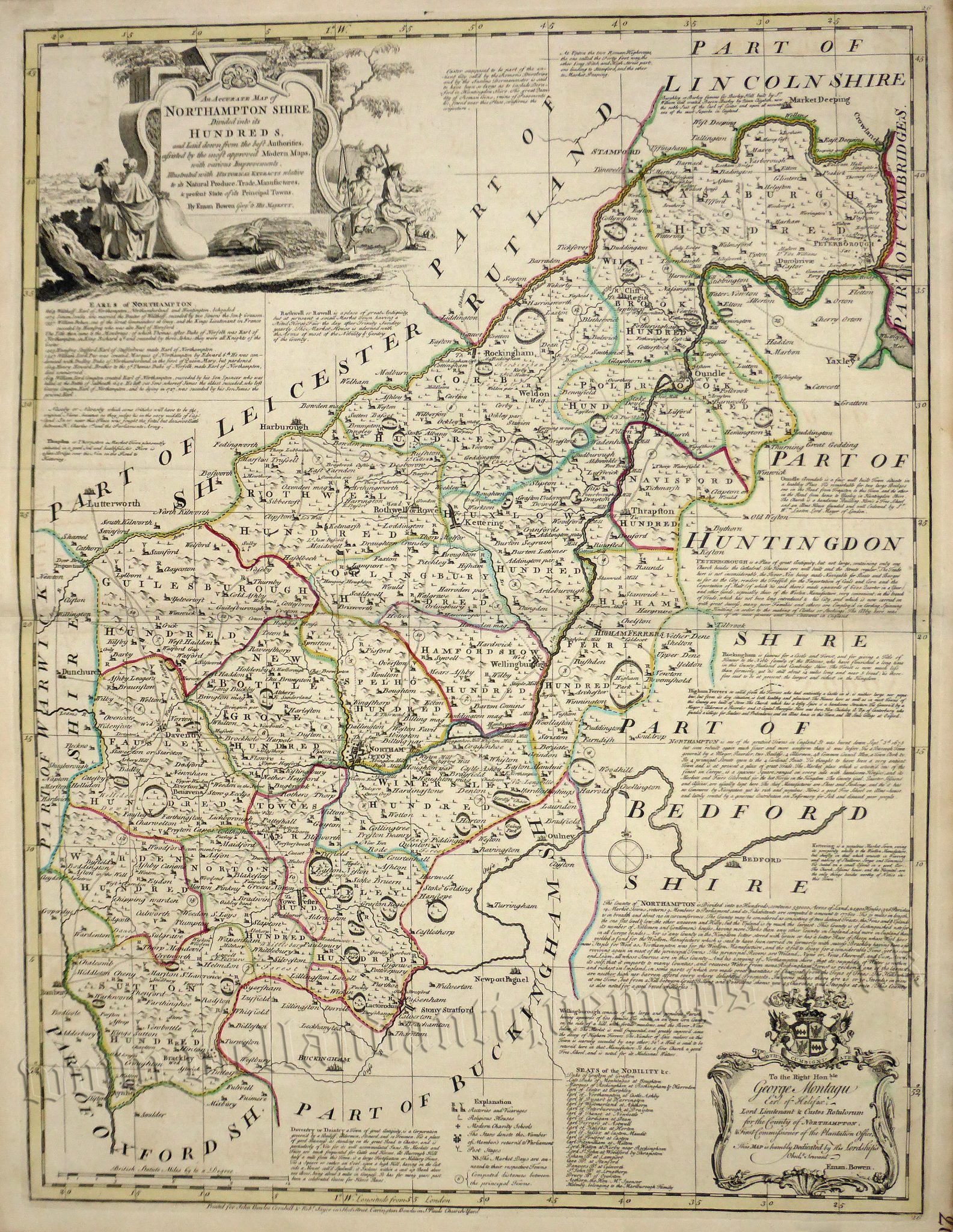 Northamptonshire Maps Archives - Welland Antique Maps