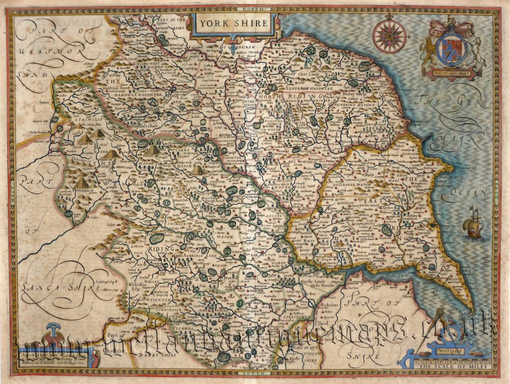 Yorkshire Maps Archives - Page 2 of 2 - Welland Antique Maps