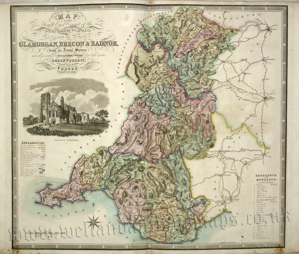 Glamorgan Maps Archives - Welland Antique Maps