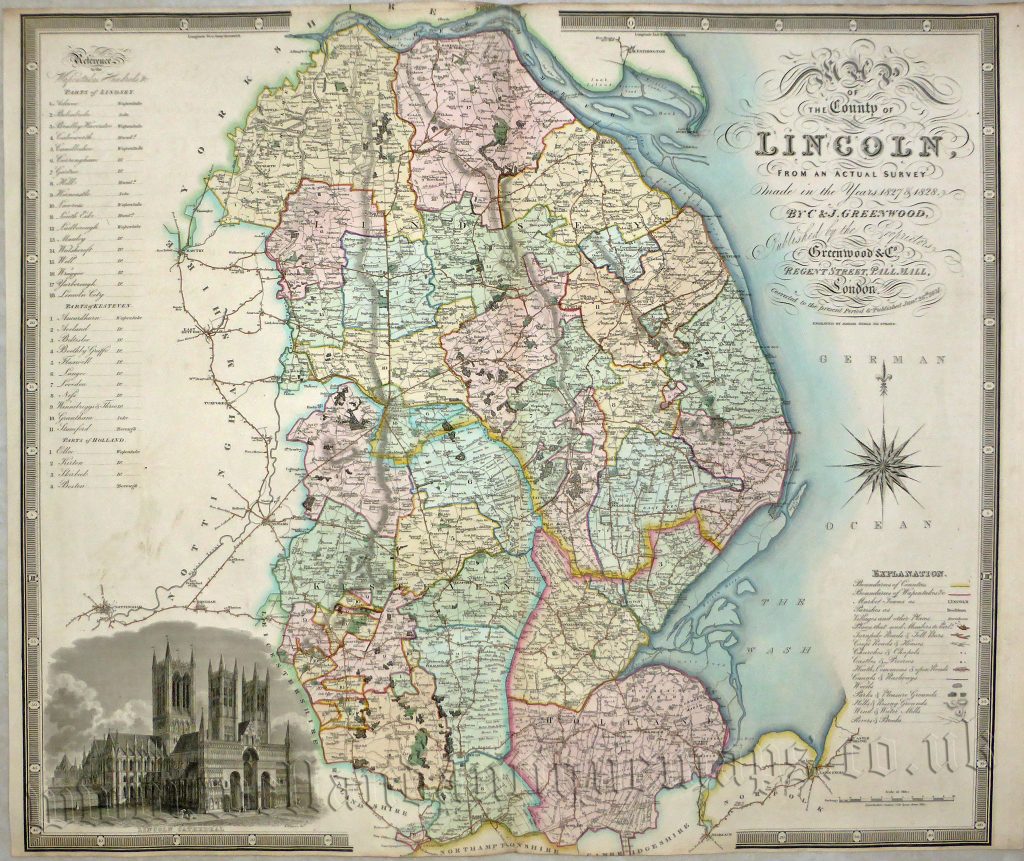 Lincolnshire Maps Archives - Page 2 of 2 - Welland Antique Maps