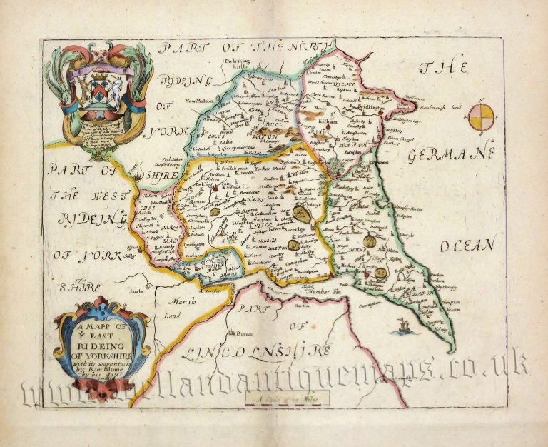 East Riding Maps Archives - Welland Antique Maps