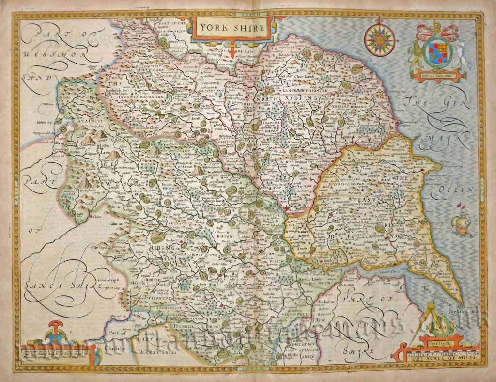 Yorkshire Maps Archives - Page 2 of 2 - Welland Antique Maps