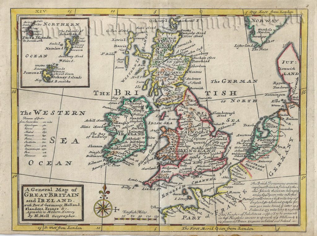 Great Britain Maps Archives - Welland Antique Maps